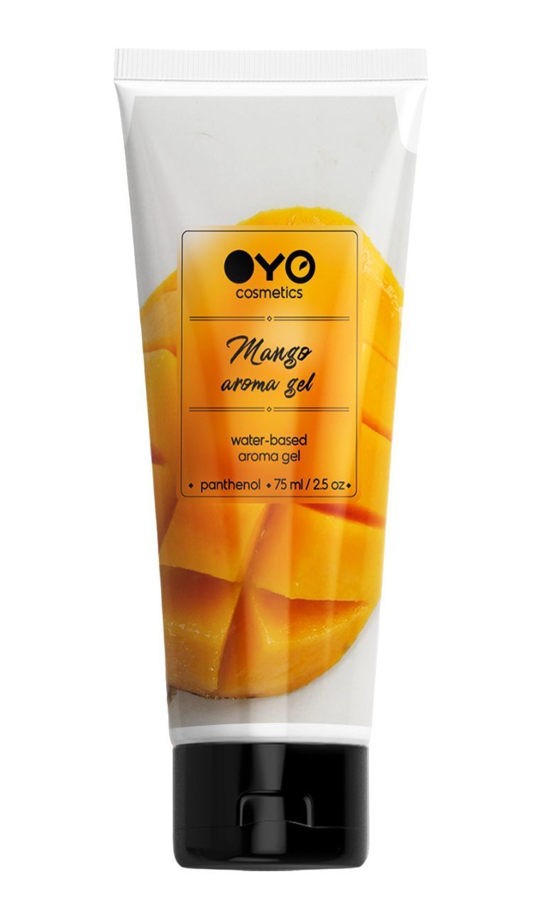 Лубрикант на водной основе OYO Aroma Gel Mango с ароматом манго - 75 мл ...